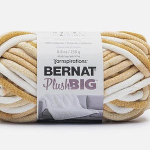 Bernat Plush Big Yarn. CHOOSE A COLOR. - Etsy