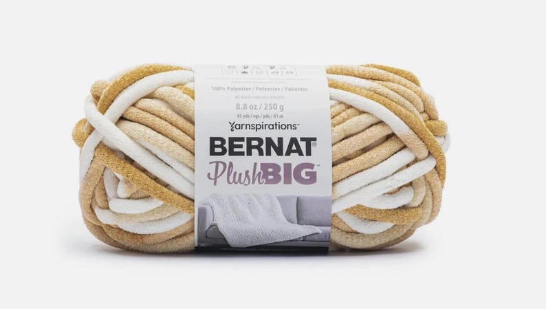 Bernat Plush Big Yarn. CHOOSE A COLOR. - Etsy