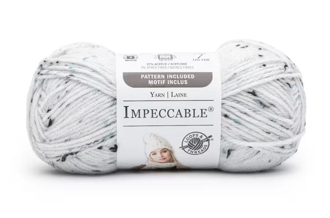 White Tweed 2022 05 03 Impeccable Yarn Etsy