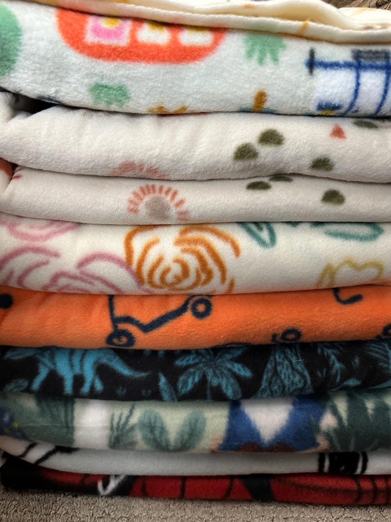 REMNANTS, FLEECE Remnants - Assorted Types Designs & Sizes - Etsy