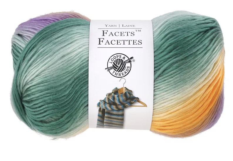 Facets Yarn by Loops & Threads - Etsy