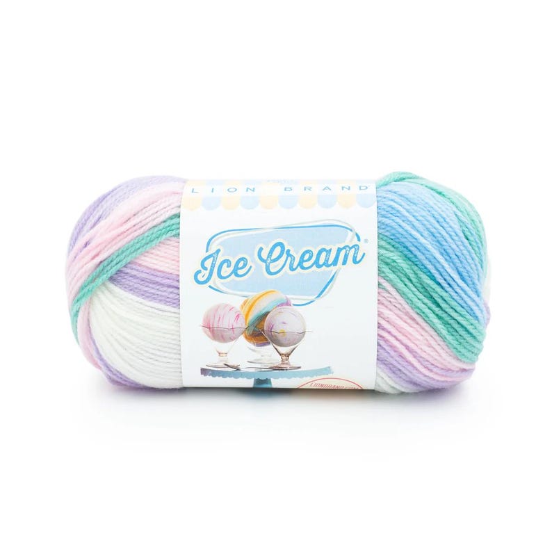 Ice Cream Yarn From Lion Brand. Choose a Color Yarn. - Etsy