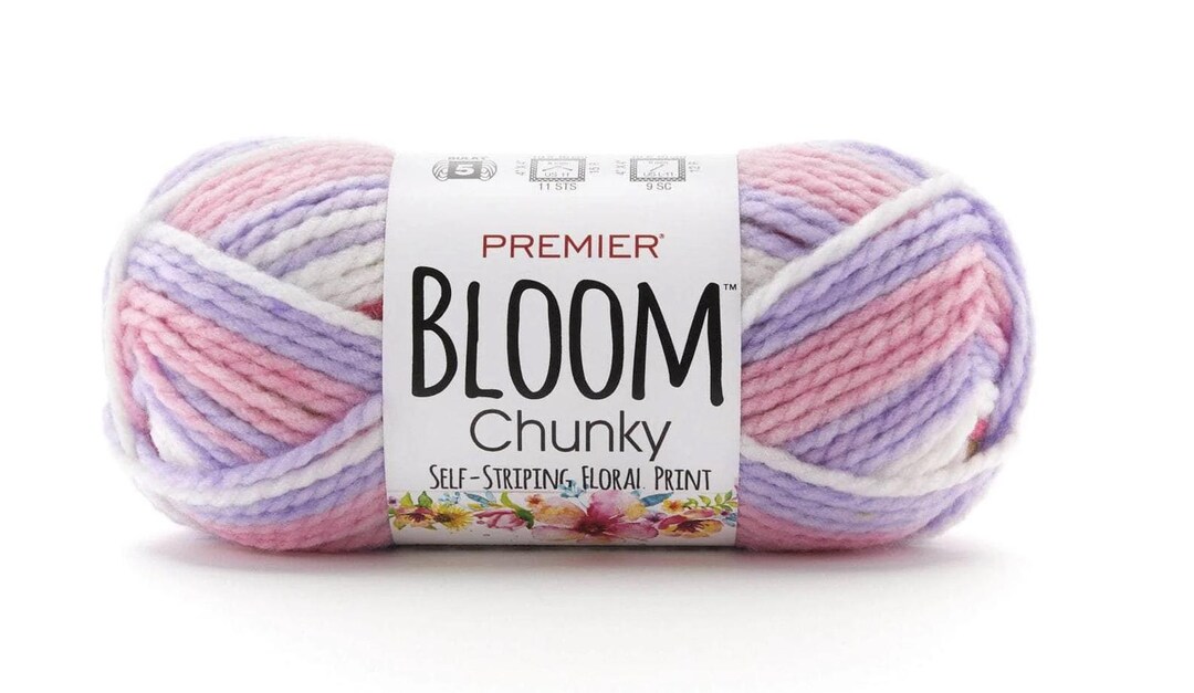 CARMINE BLOOM Chunky Big Yarn - Etsy