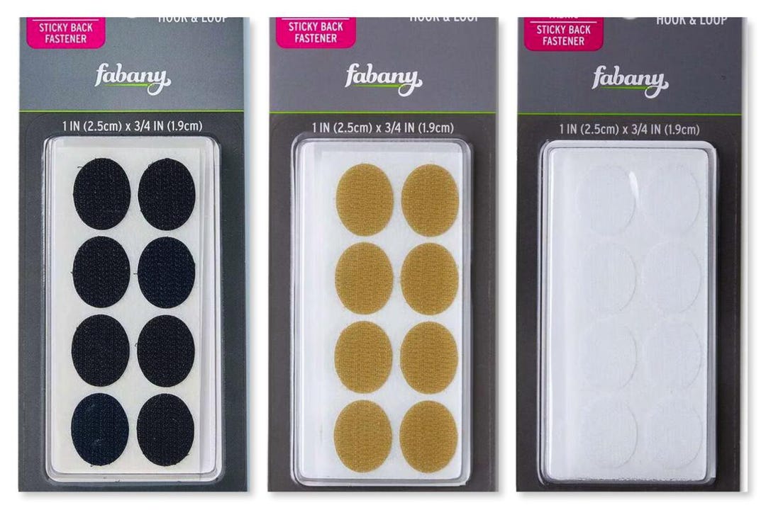 VELCRO, Sticky Back Hook & Loop Ovals 8pk by Fabany - Etsy