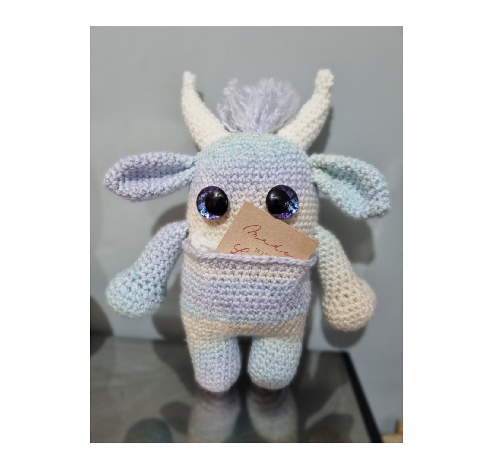 Worry Monster Crochet Pattern - Etsy