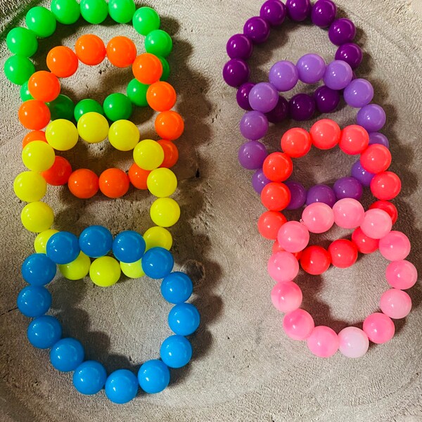 Neon Bracelet - Etsy