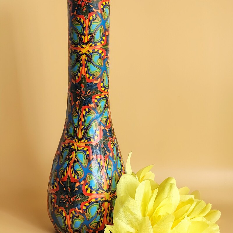 Polymer Clay Vase - Etsy