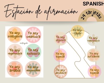 Spanish Affirmation Cards - Etsy