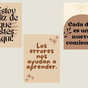 SPANISH- Neutral Classroom Posters/ Carteles De Salon Espanol - Etsy