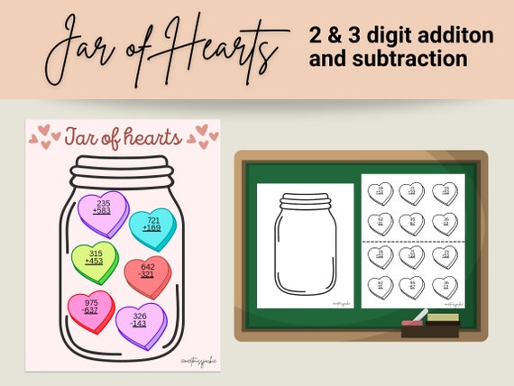 Dibujo De Tarro De Corazones Pinterest | Tarjeta Con Golosinas, Frasco