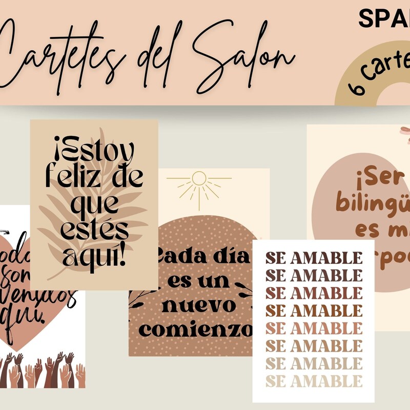 Spanish Classroom - Etsy