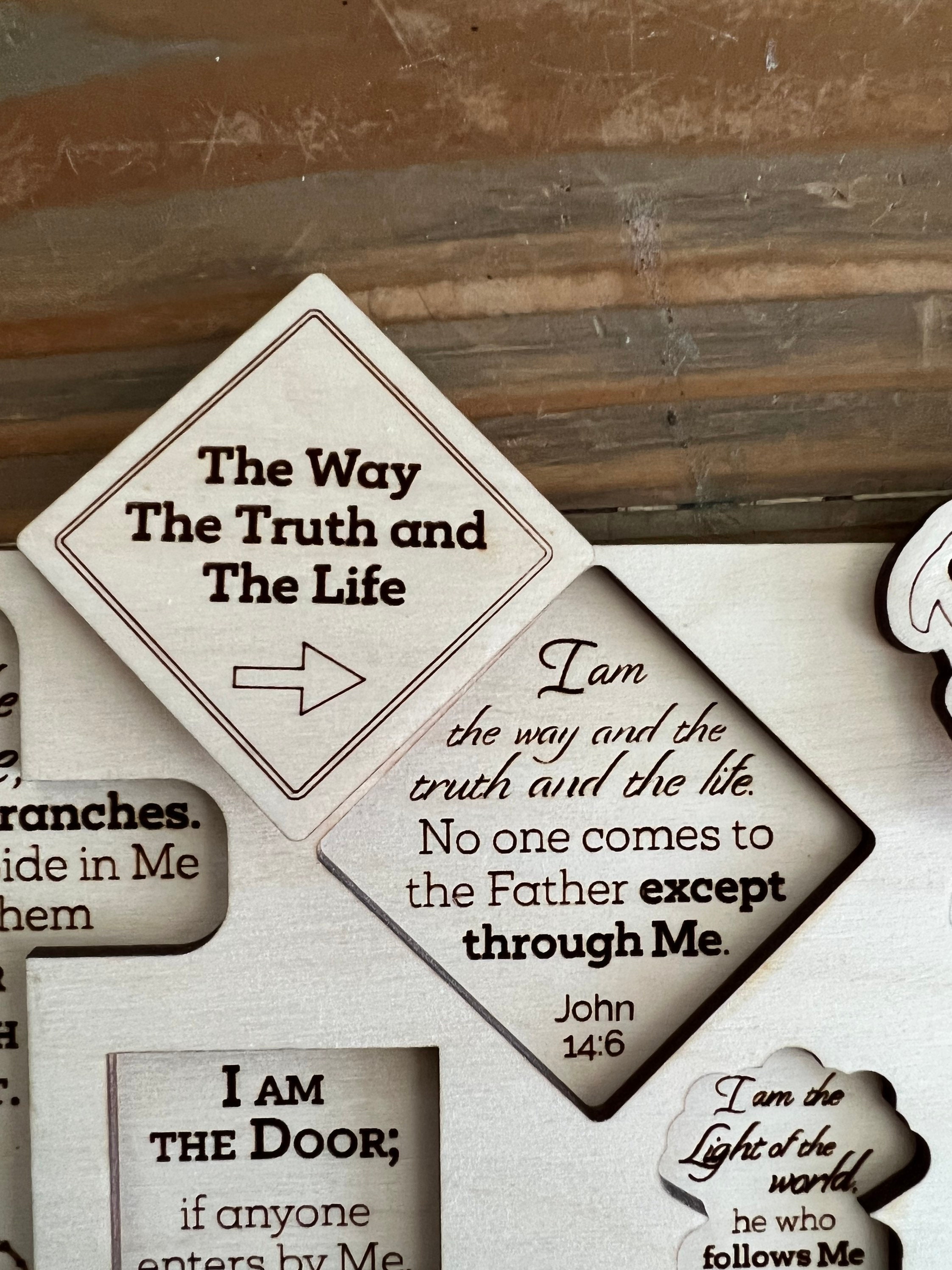 Jesus I Am Puzzle for Kids Wooden Puzzle Good Shepherd - Etsy