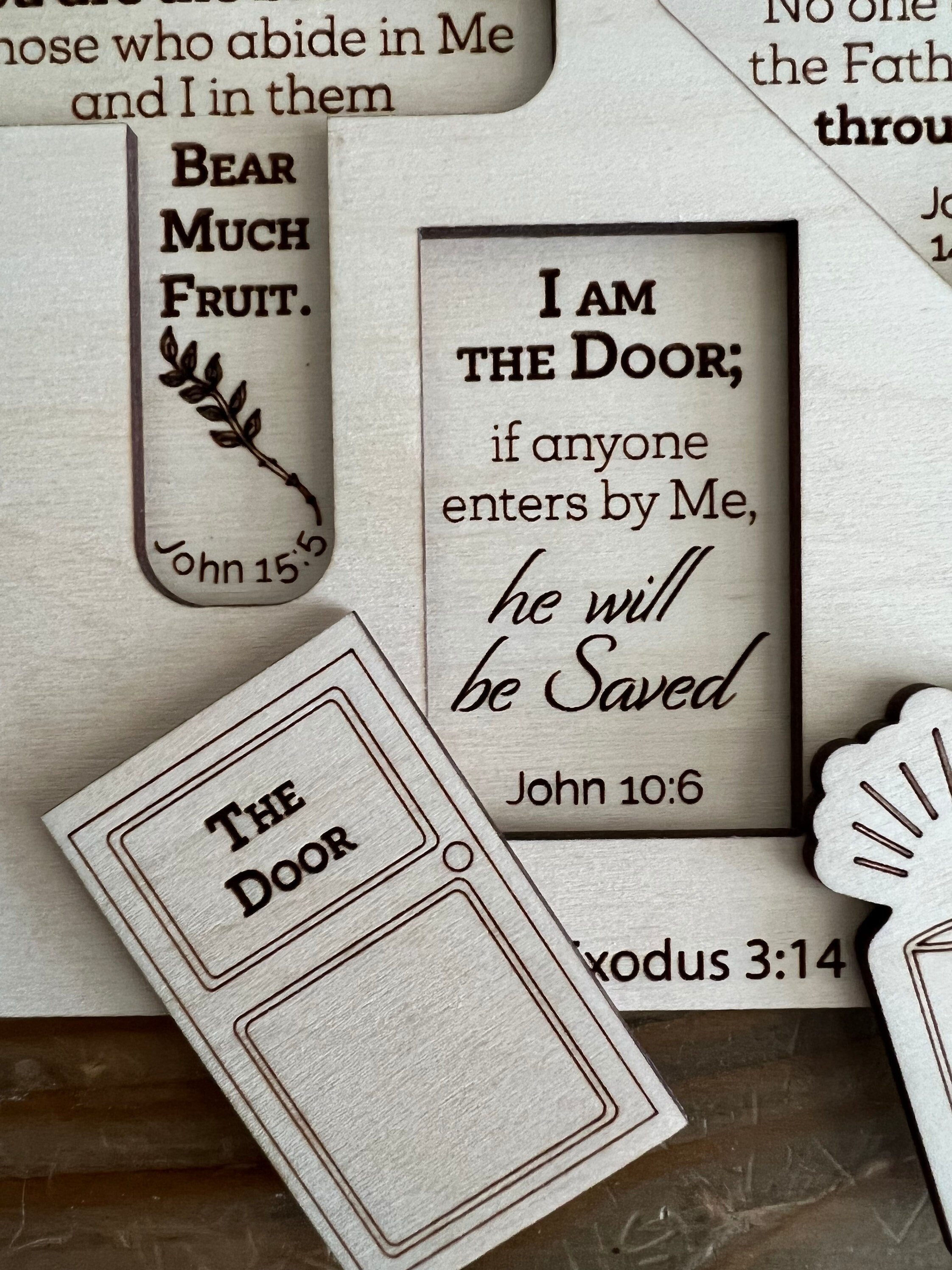 Jesus I Am Puzzle for Kids Wooden Puzzle Good Shepherd - Etsy