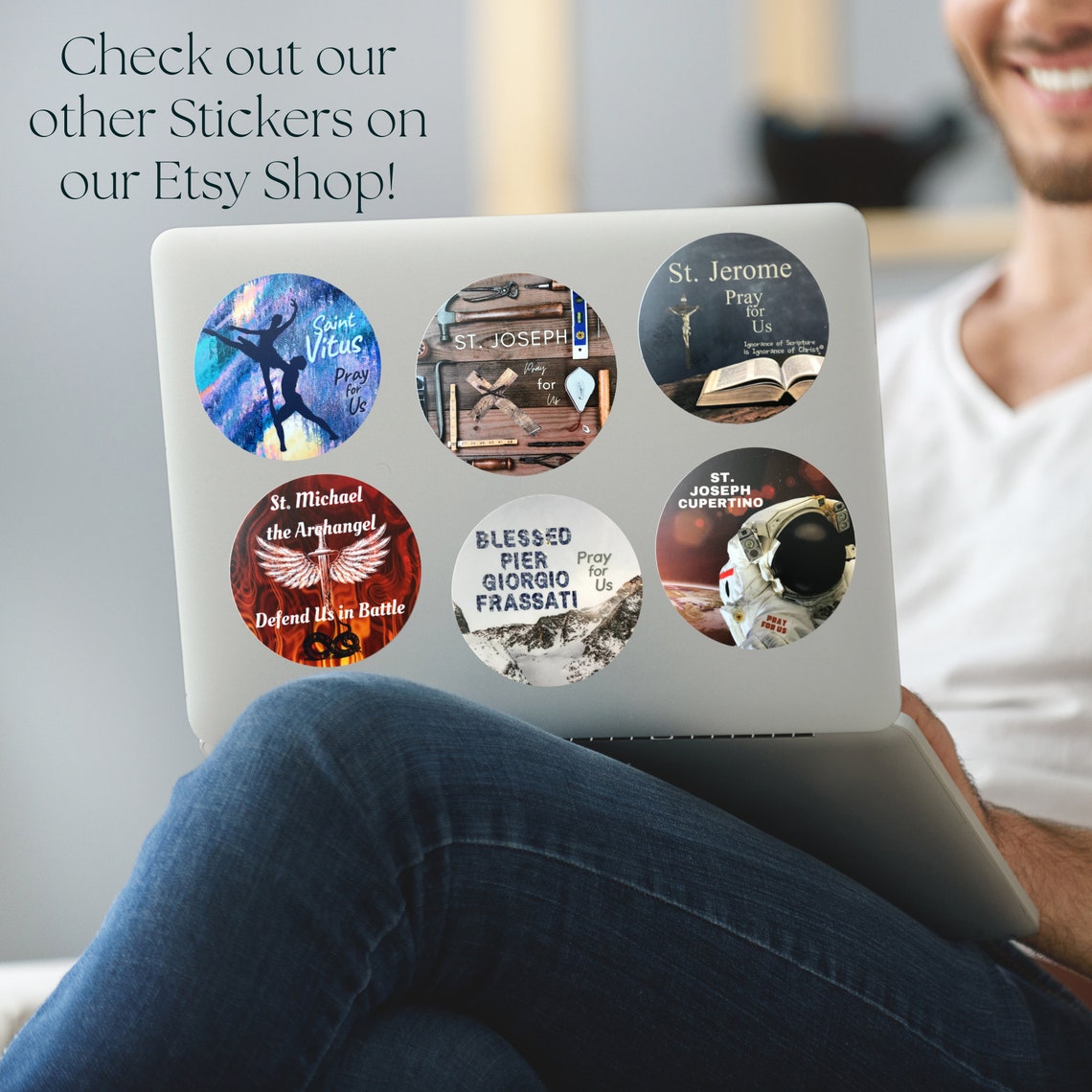 St. Michael the Archangel 3 Vinyl Sticker Catholic - Etsy