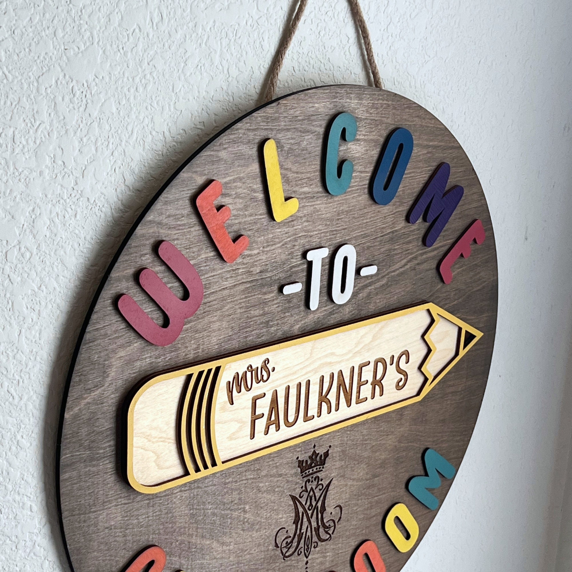 Teacher Sign Catholic Teacher Door Sign Classroom Door - Etsy