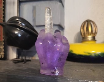 Fabulous Middle Finger Big Ole Diamond Shine F U | Etsy