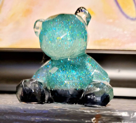 Geometric Resin 3D Bear | Etsy