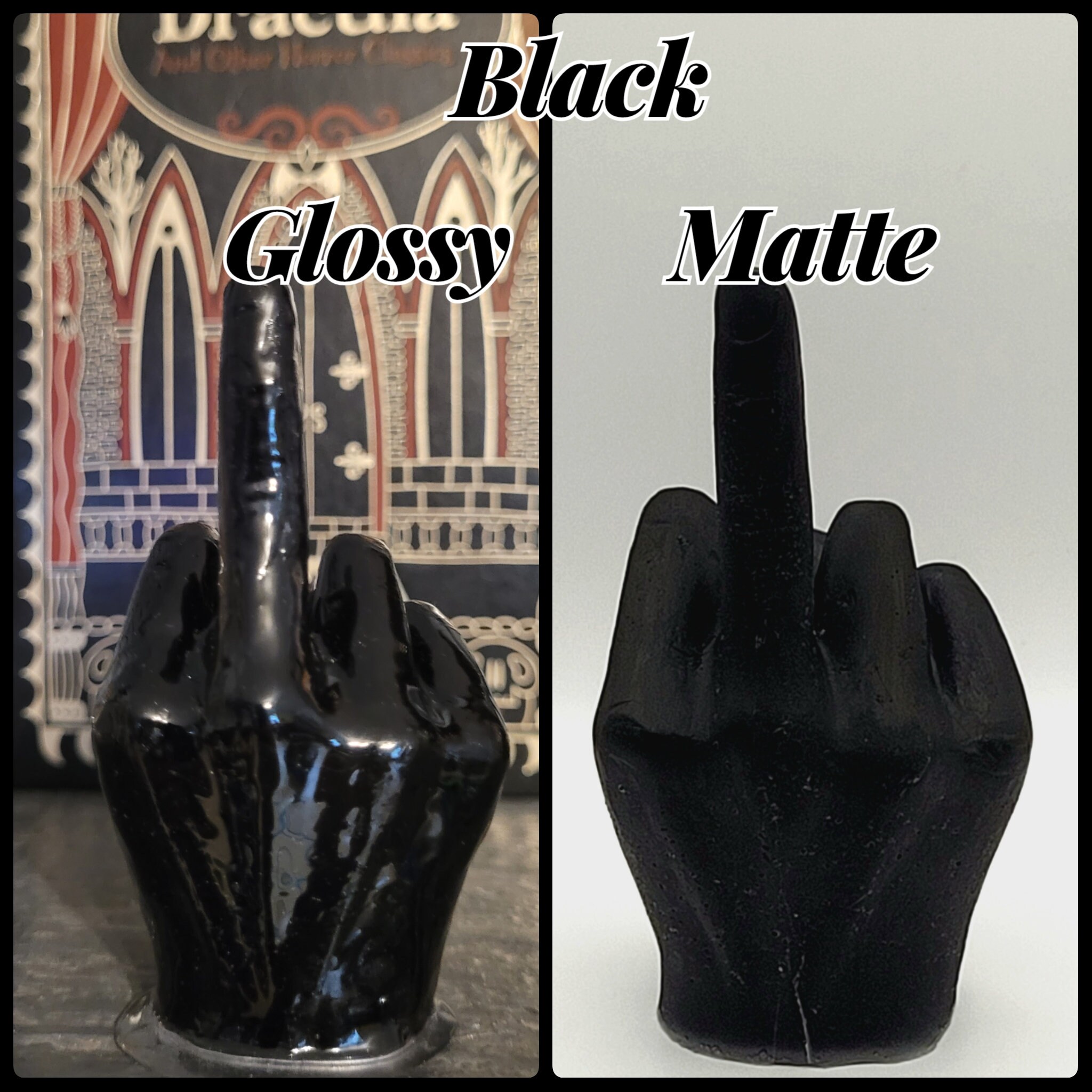 Resin Middle Finger FU - Etsy
