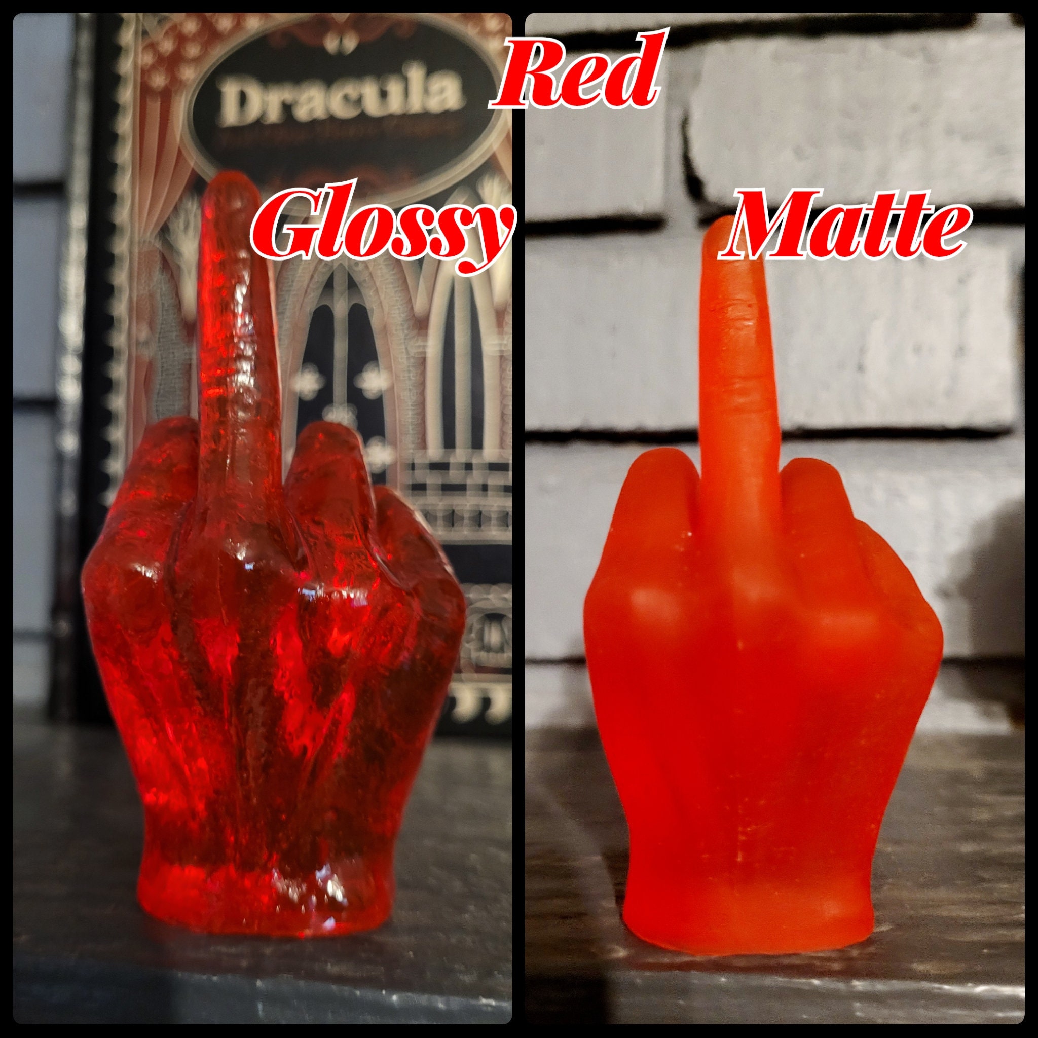 Resin Middle Finger FU - Etsy