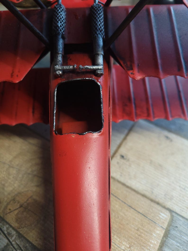Vintage Metal Tri-wing Red Baron WWII Model Plane - Etsy