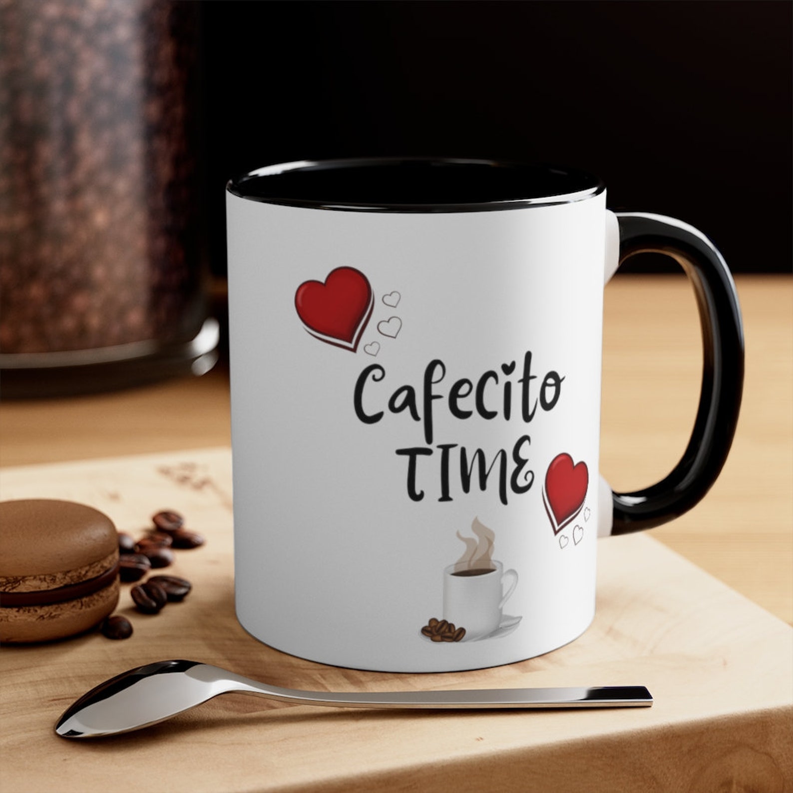 Cafecito Time Coffee Mug – Bilingual and Perfect for Coffee Lovers - Etsy