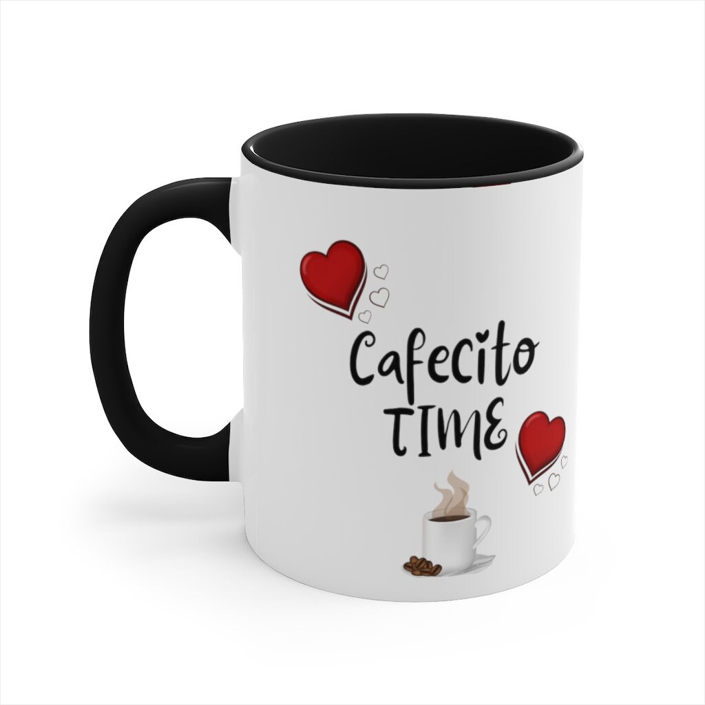 Cafecito Time Coffee Mug – Bilingual and Perfect for Coffee Lovers - Etsy