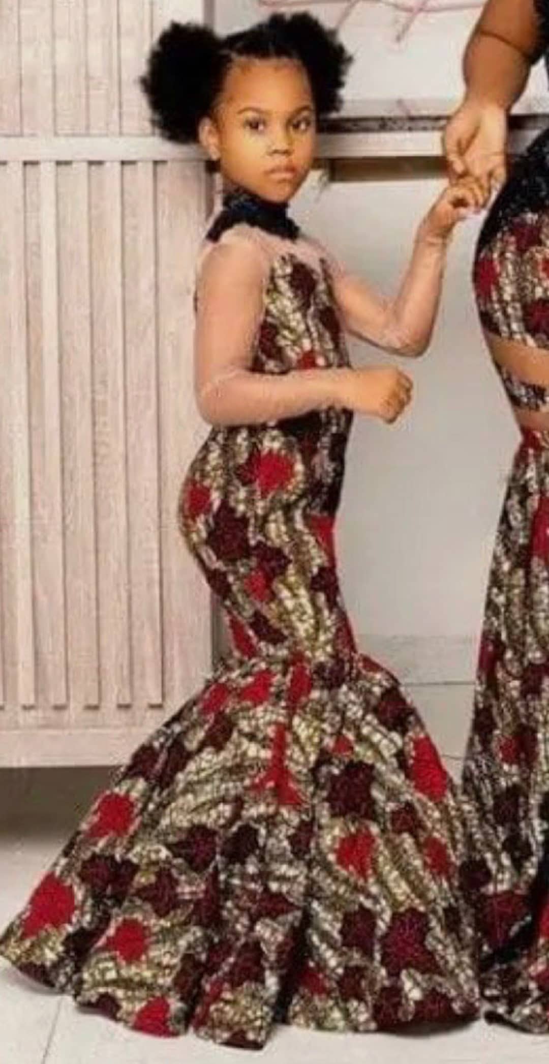 African Girl’s Mermaid Dress for Pageant,african Birthday Dress for ...