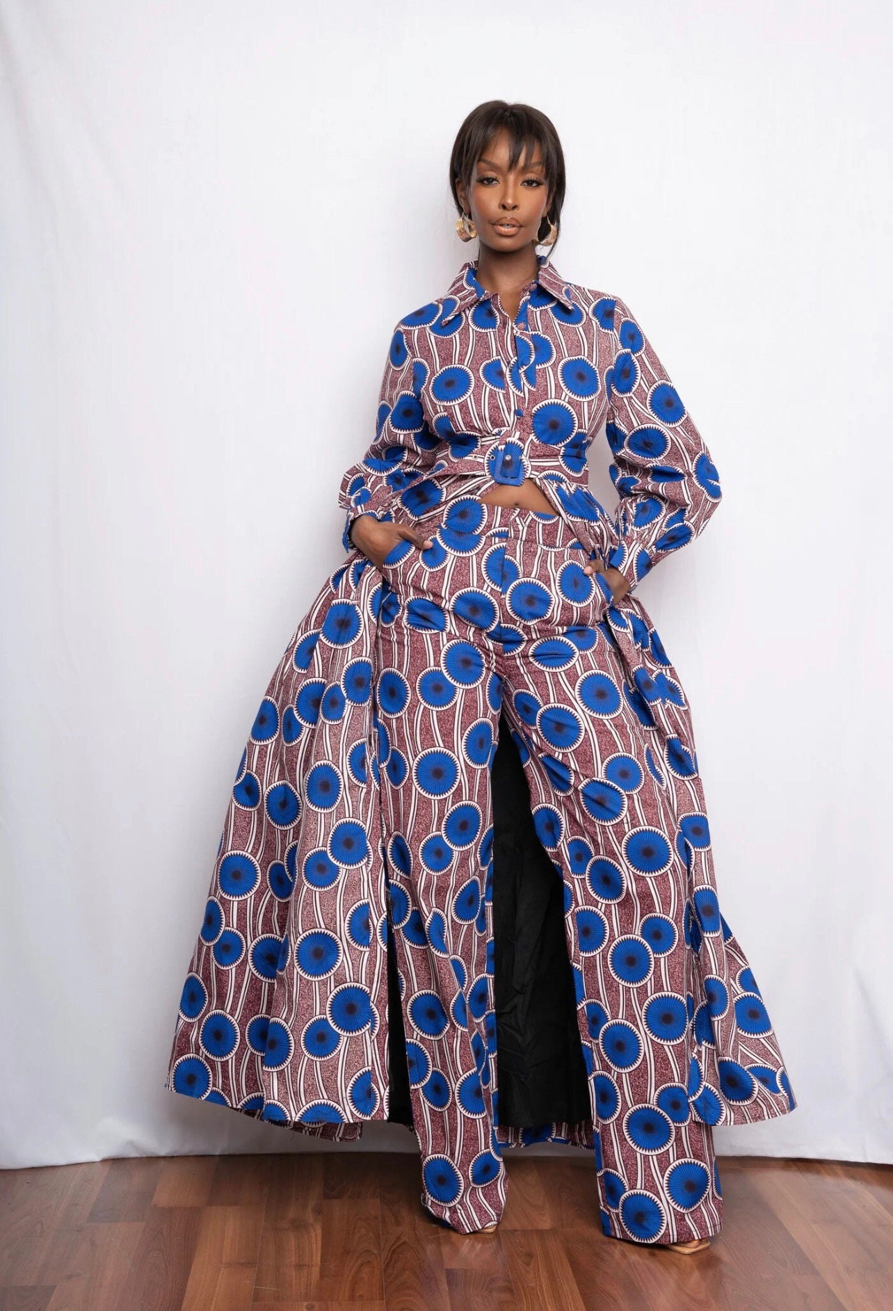 African Pant Suit for Women,african Women Pant Set,ankara Pant Set ...