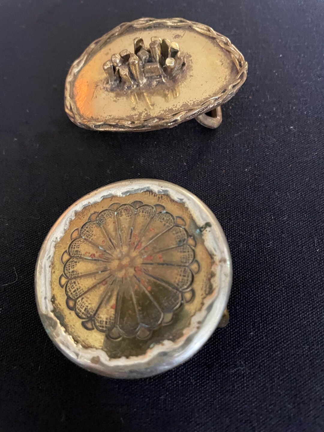 Vintage Belt Buckles | Hand Cast Brass | 1970'S - Etsy