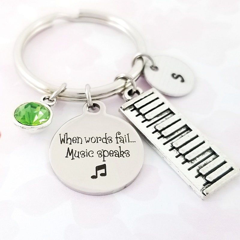 Keyboard Keychain - Etsy