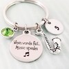 Saxophone Keychain - Sax Carved Wood Key Ring - Saxophone Emoji Keyring ...