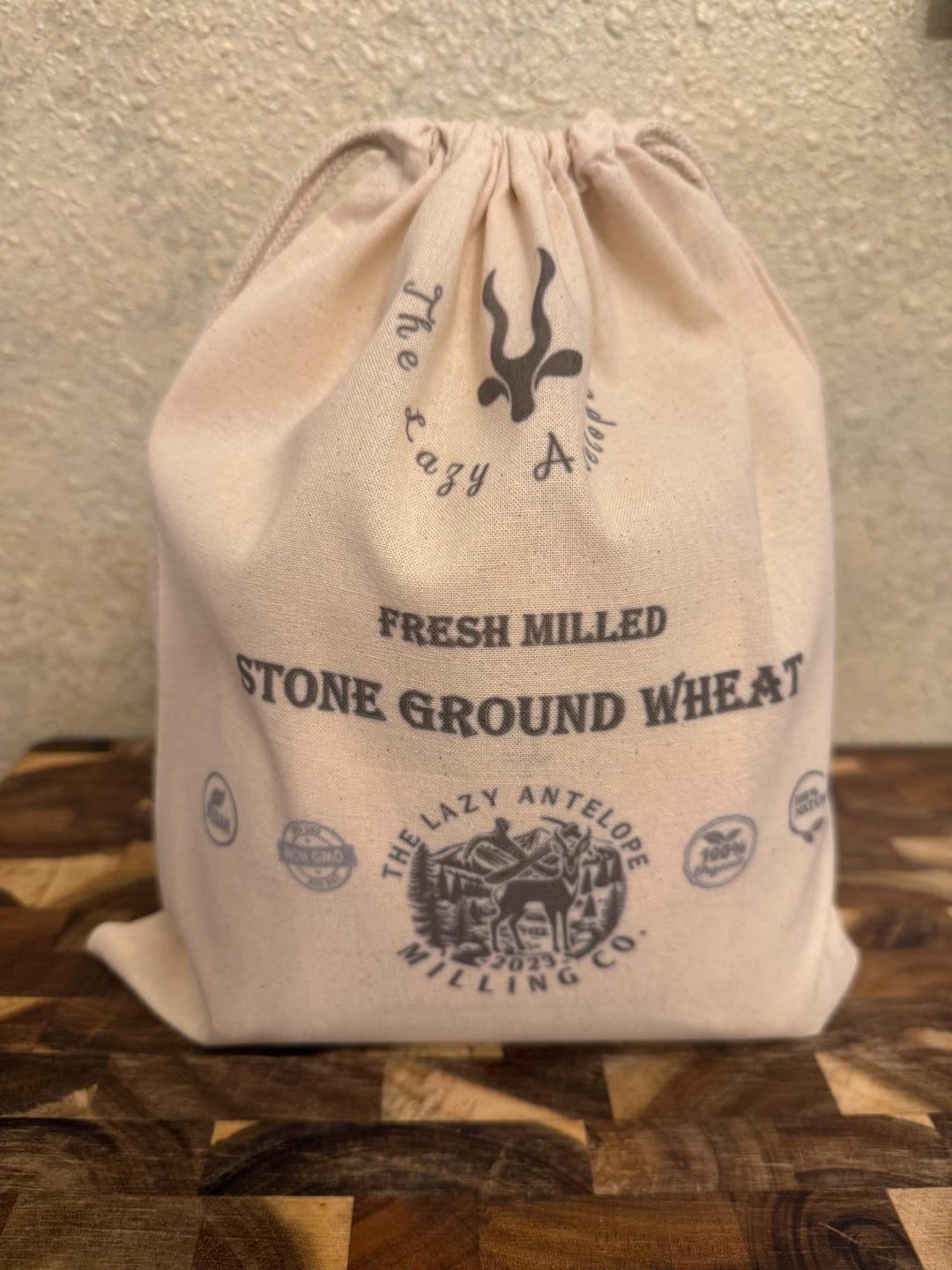 Freshly Milled Stone Ground Wheat Flour NET WT 48OZ (3LBS) 1.36 Kg - Etsy
