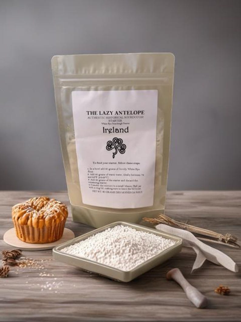 Irish White Rye Sourdough Starter - Etsy