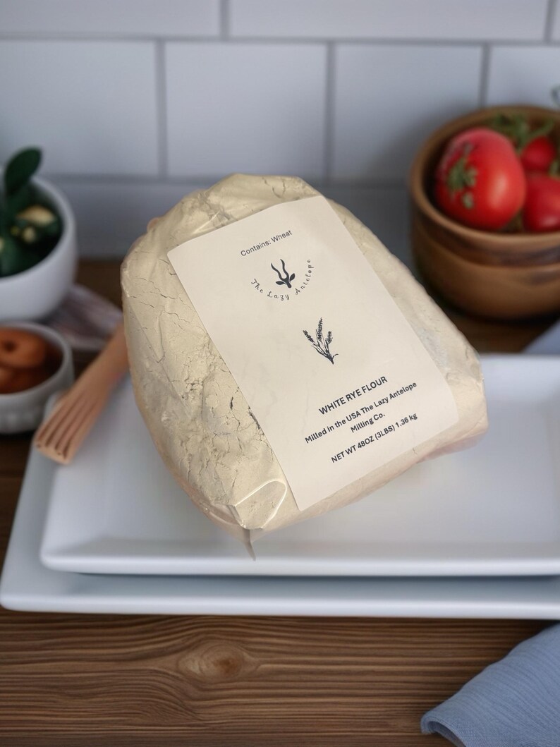 Freshly Milled White Rye Flour NET WT 48OZ (3LBS) 1.36 Kg - Etsy