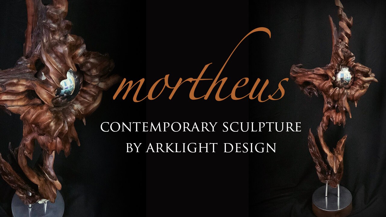 Mortheus is a Unique Handmade Driftwood Sculpture by Arklight Design ...