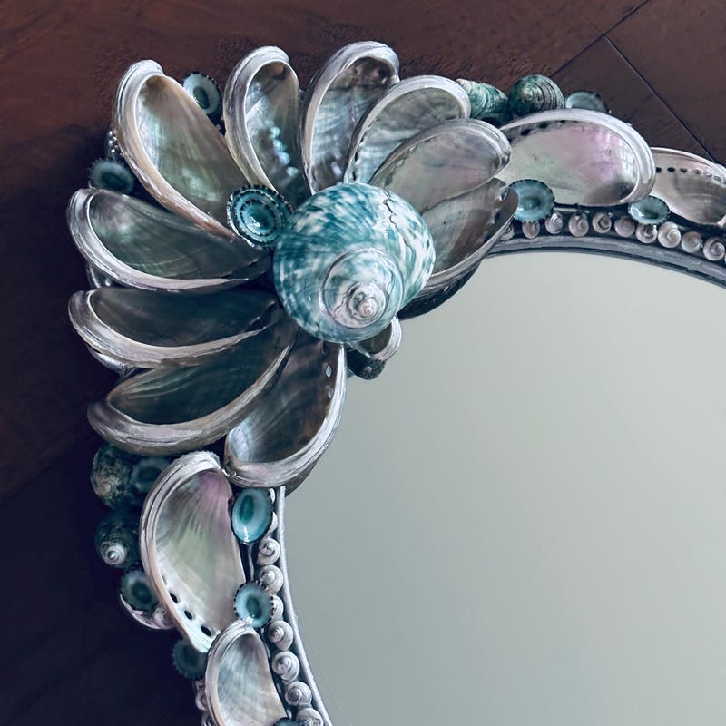 Seashell Mirror - Etsy