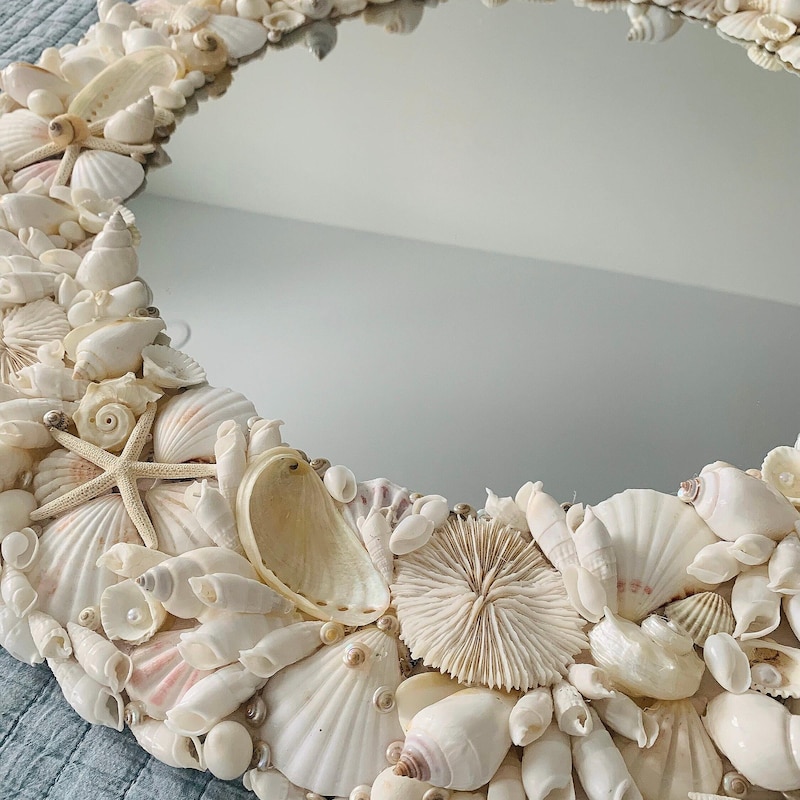 Seashell Mirror - Etsy