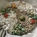 Seashell Mural DEEP SEA CORALREEF Natural Sea Shells Urchins Starfish ...
