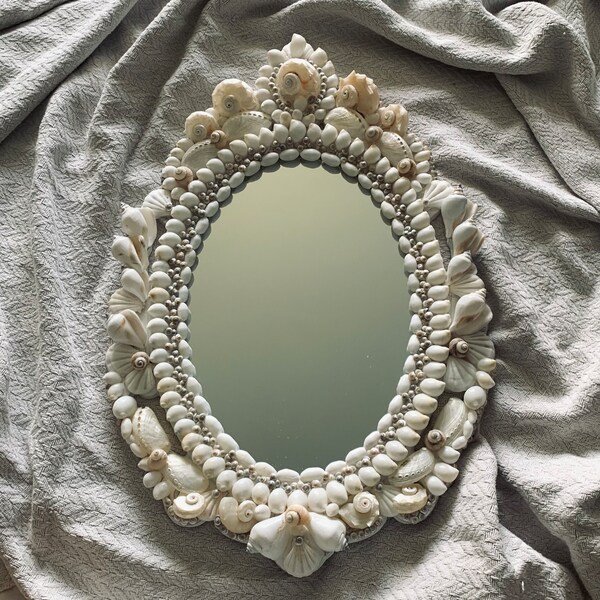 Sea Shell Mirror - Etsy
