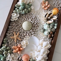 Shell Art - Etsy