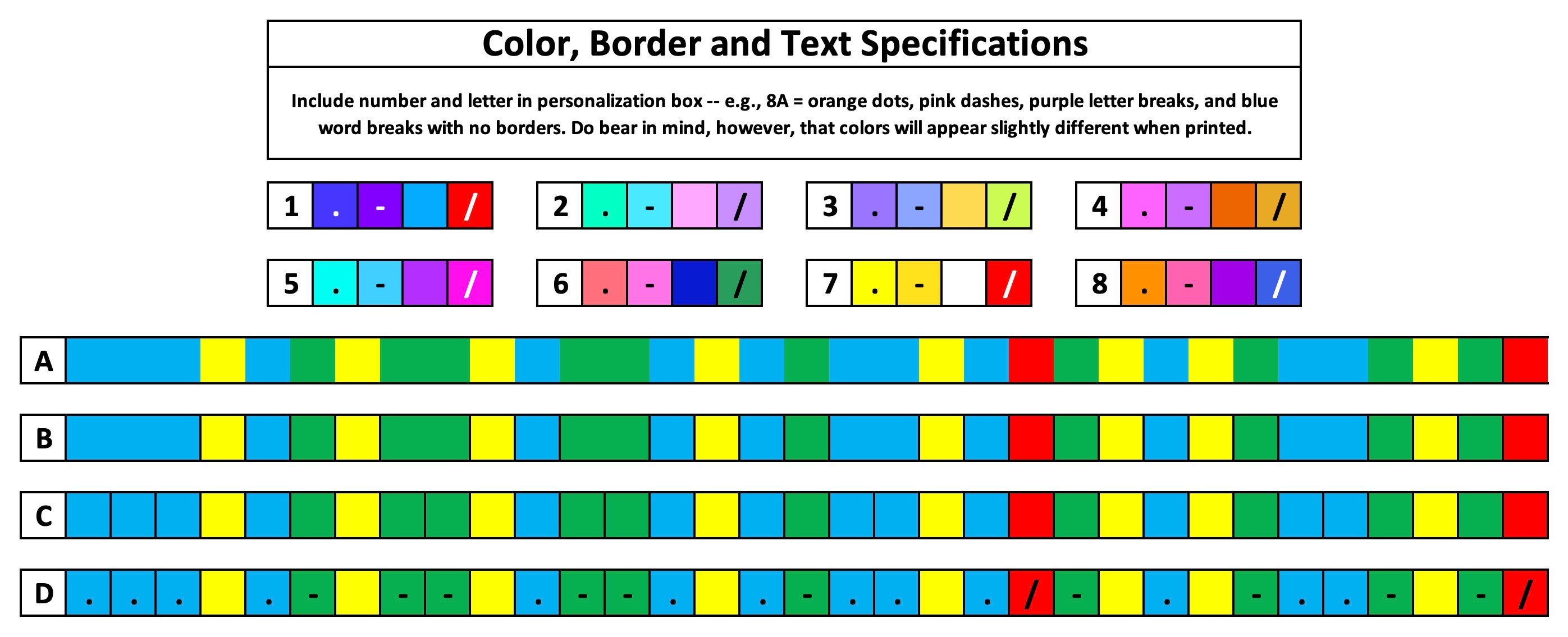 Printable Morse Code Grids - Etsy