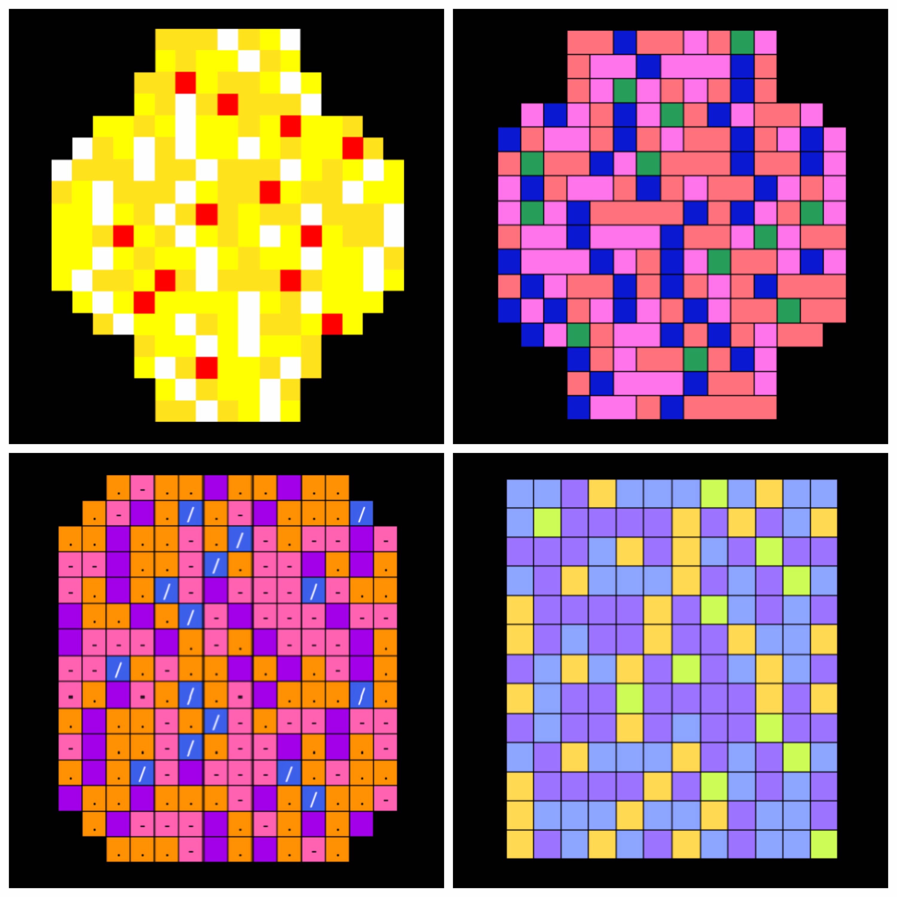 Morse Code Grid Art - Etsy