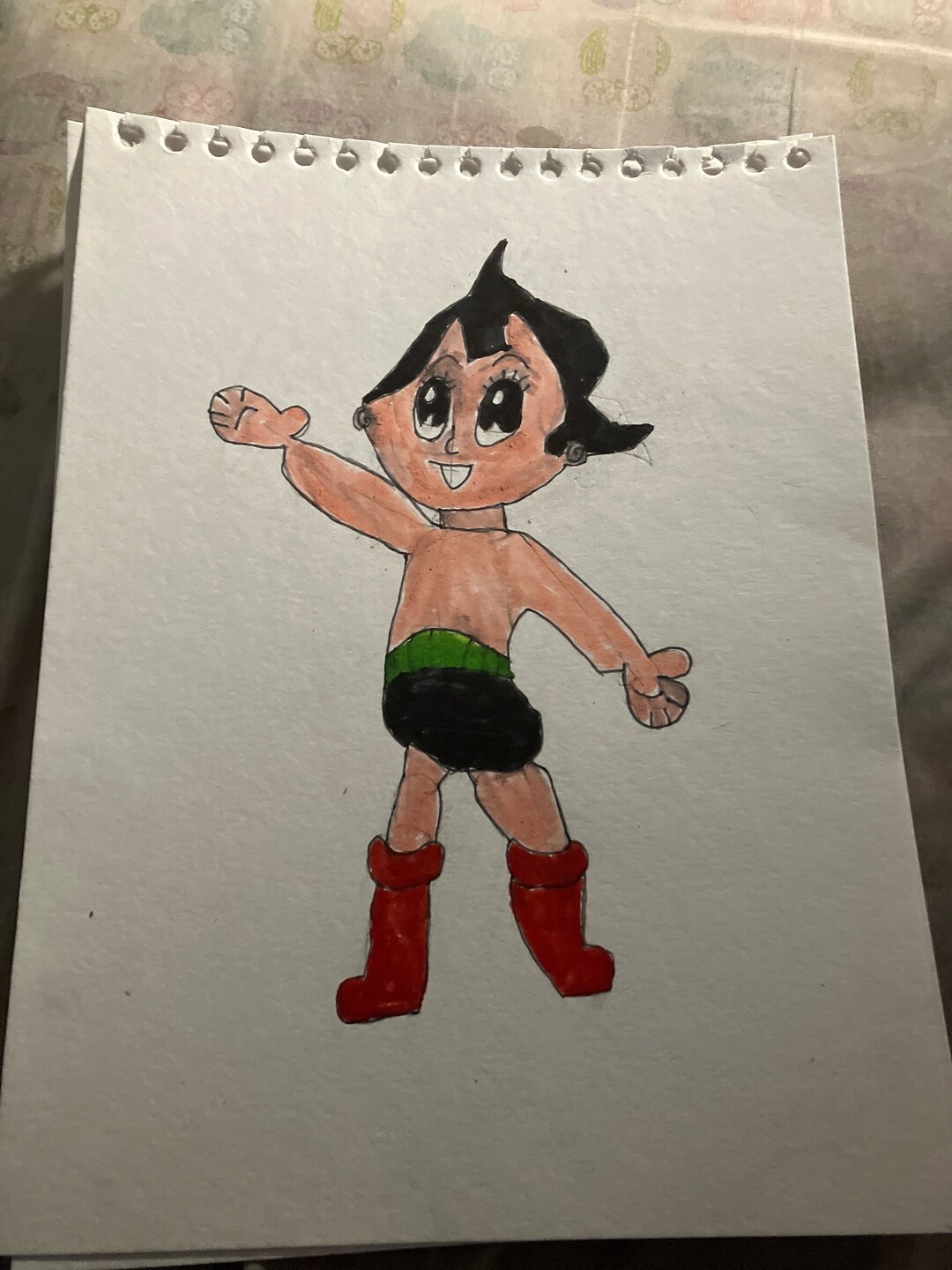 Astro Boy Full Body Drawing Fanart - Etsy