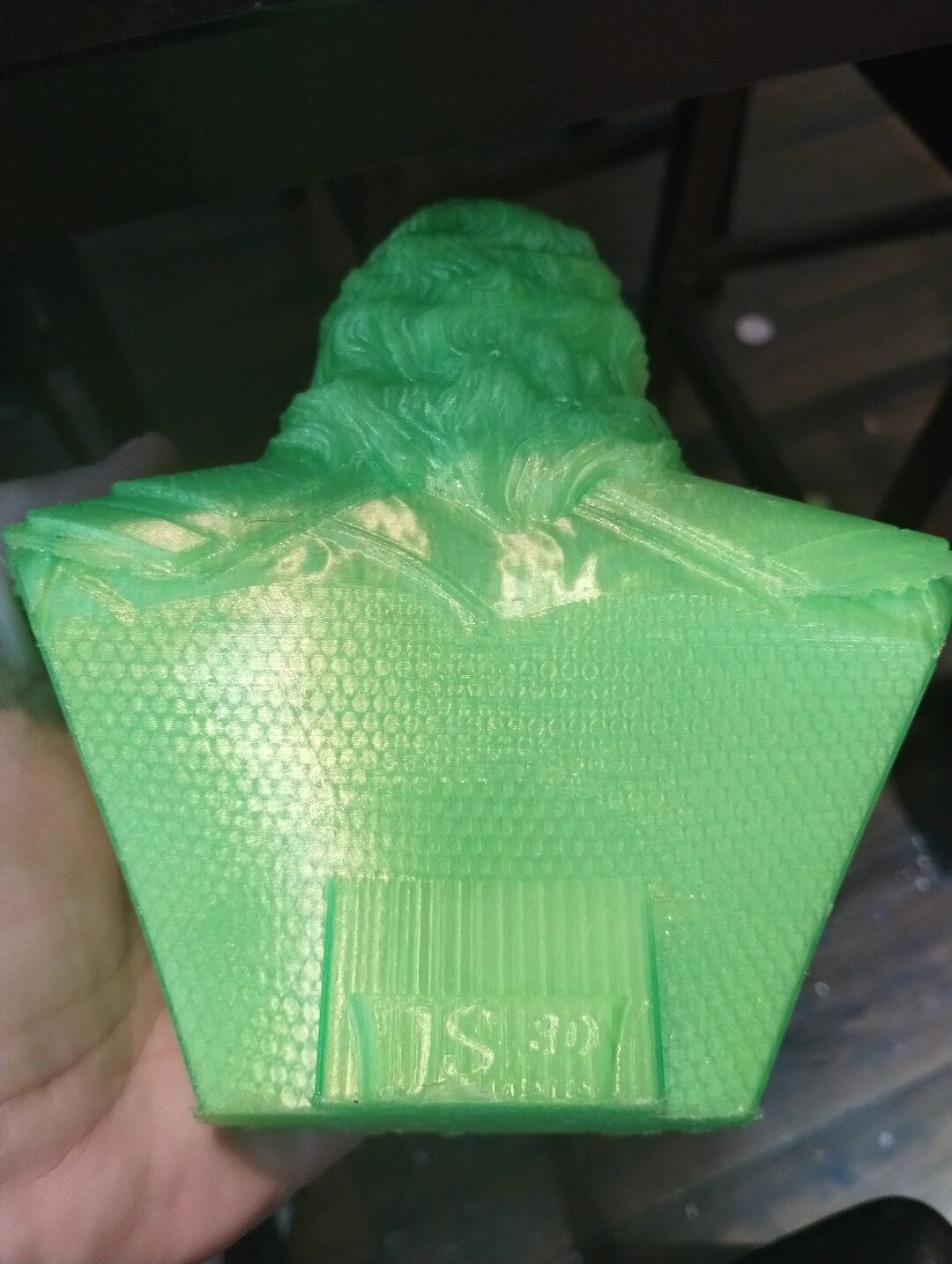 Marvel's Loki 3d Printed in Transparent Green Petg. Also Available in ...