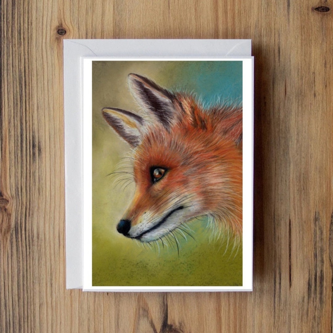 Fox Card, Birthday Card, Greeting Card, Multipack of Cards, Cute Cards ...