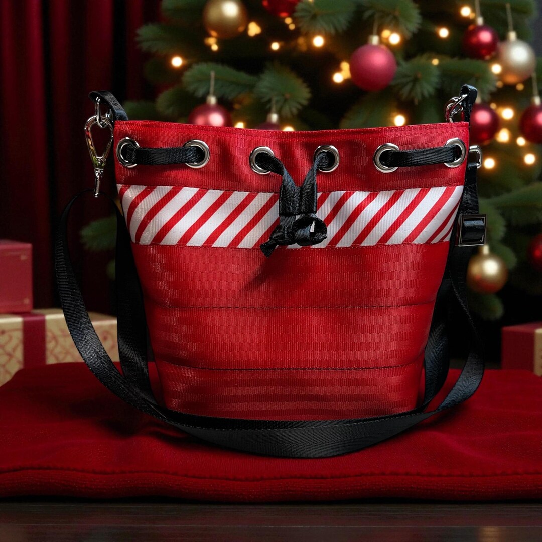 Mini Santa Seat Belt Bucket Bag - Etsy