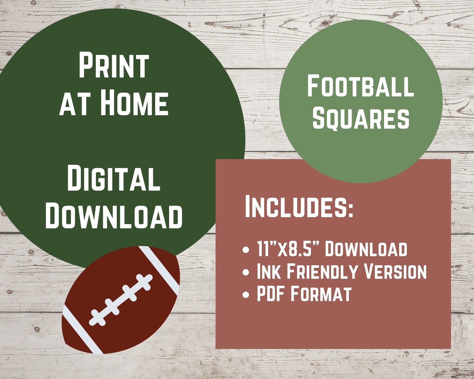Football Squares Printable Template 100 Square Grid For Etsy Football Squares Printable Template 100 Square Grid For Etsy