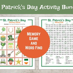 St. Patrick's Day Activity Bundle for Kids - Who is Most Like a ...