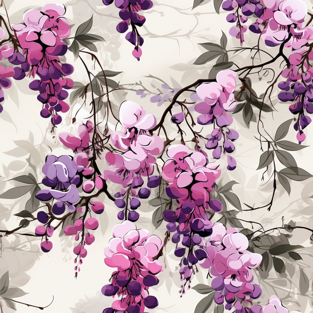 Asian Motif Wallpapers. Instant Download for Commercial Use. - Etsy