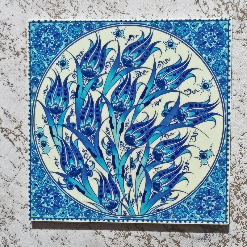 Iznik Tile - Etsy